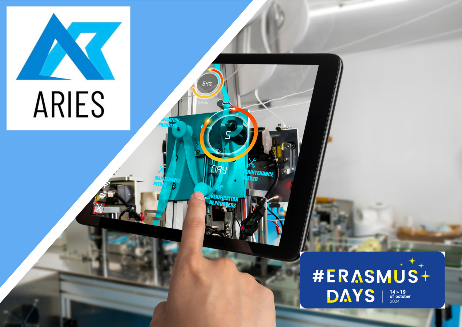 ARIES at Erasmus Days 2024: “Learning meets A&I reality!” – REVEAL